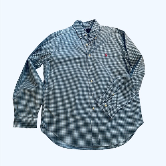 Ralph Lauren | Shirts | Mens Ralph Lauren Light Blue Gingham Dress ...